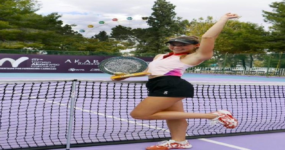 La tenista rusa Mariia Tkacheva se coronó en elTorneo de Tenis Akari - Chihuahua en Red