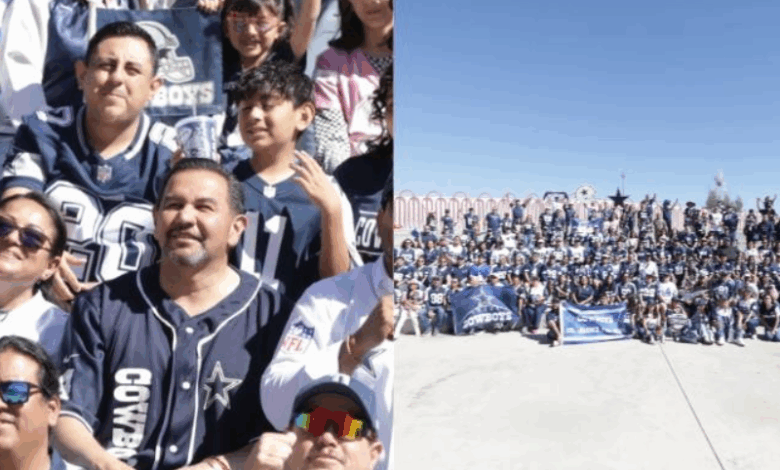 Posó Cruz para la foto oficial con fans de los Dallas Cowboys ...